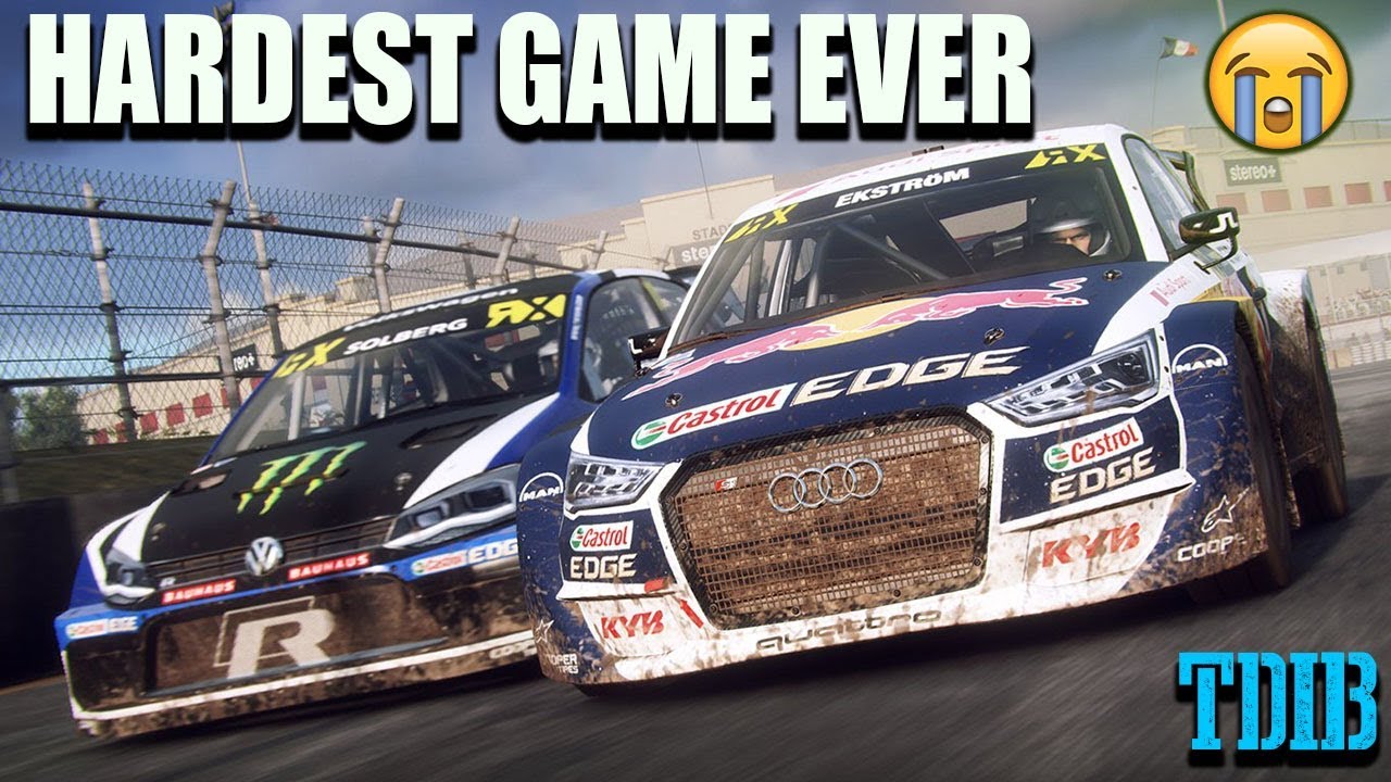 Is Dirt Rally 2.0 the hardest racing simulator available?