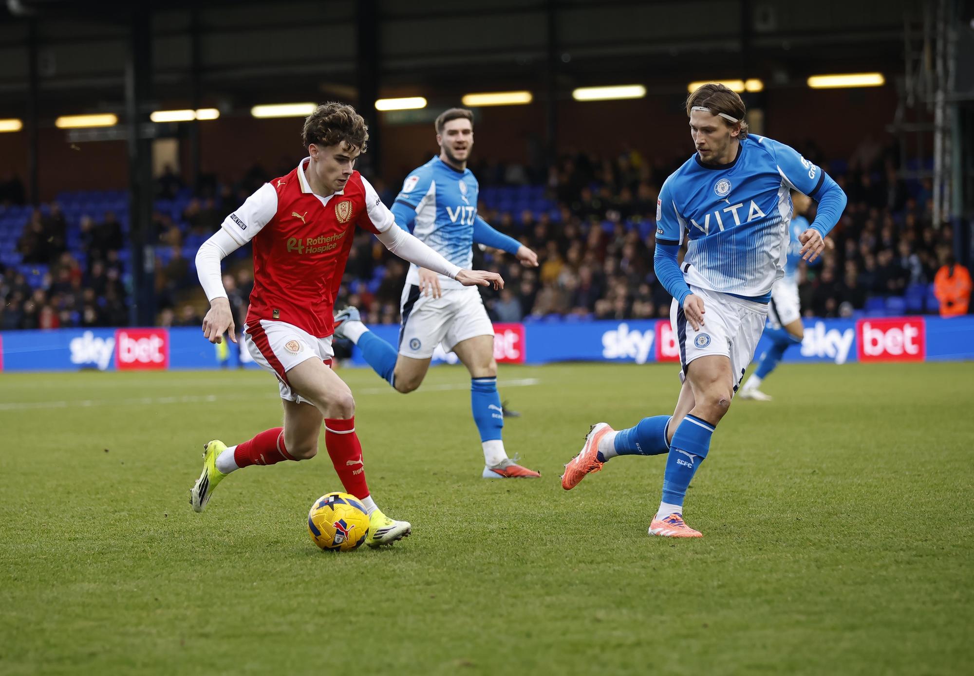 Hope in defeat for Millers on-the-whistle report: Stockport County 3 ...