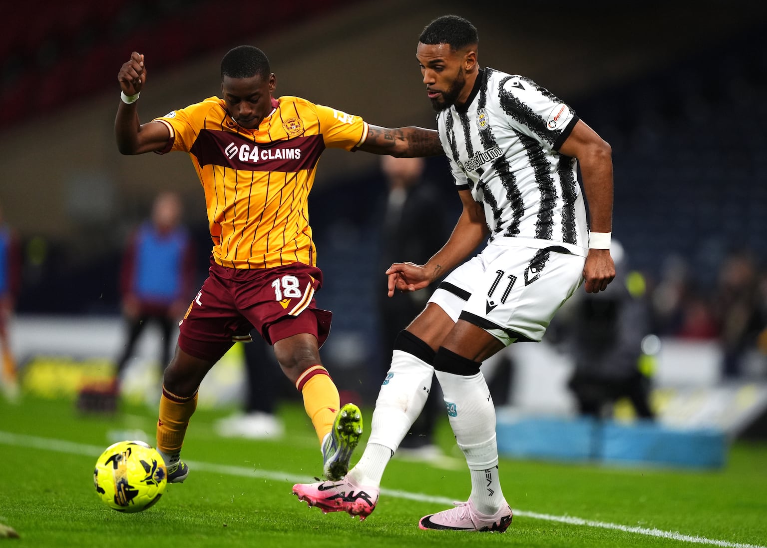 Tawanda Maswanhise goal sends Motherwell into Scottish Cup fifth round