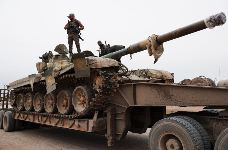 Syrian army pushes east in rapid offensive against Kurdish-led SDF