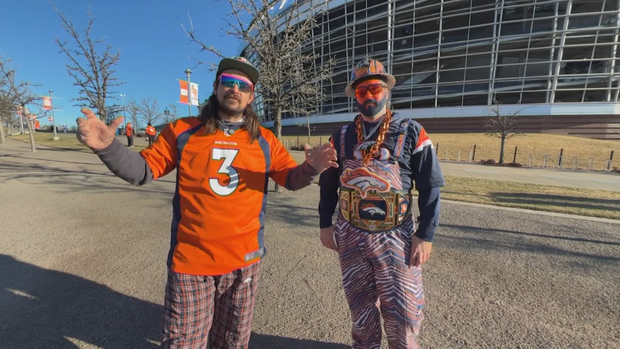 Denver fans rally at Empower Field tailgate ahead of Broncos playoff ...