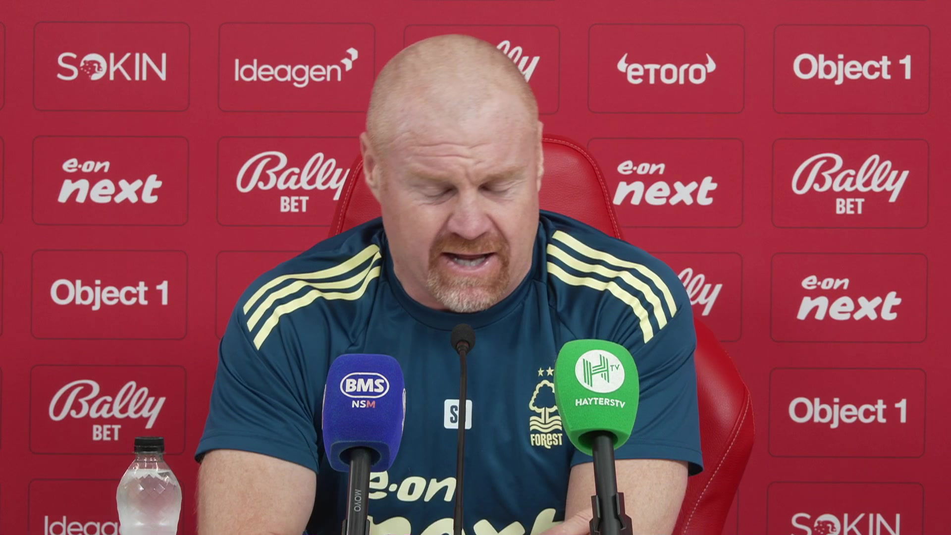 Dyche reacts to Arsenal draw and the importance of grinding out results