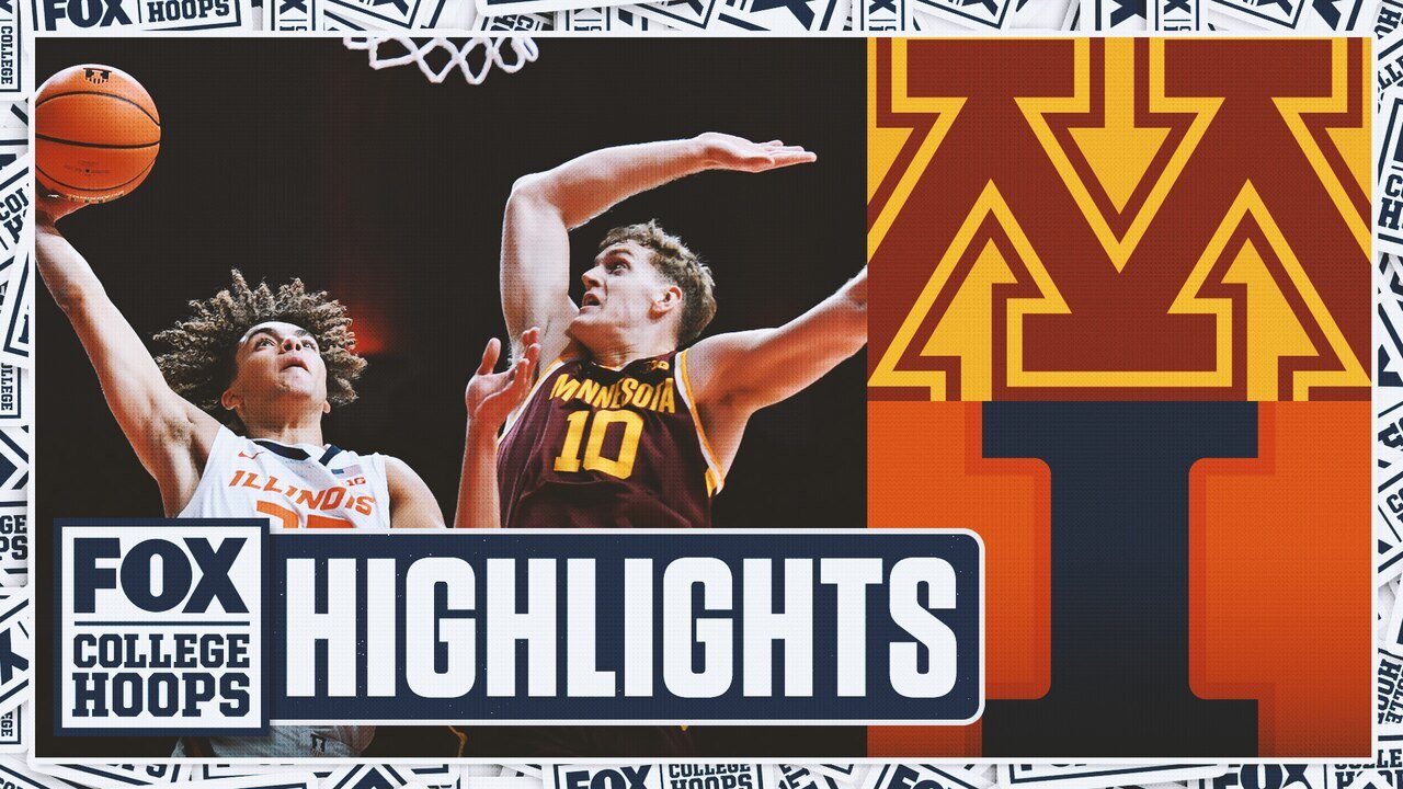 No. 13 Illinois Fighting Illini vs. Minnesota Golden Gophers highlights ...