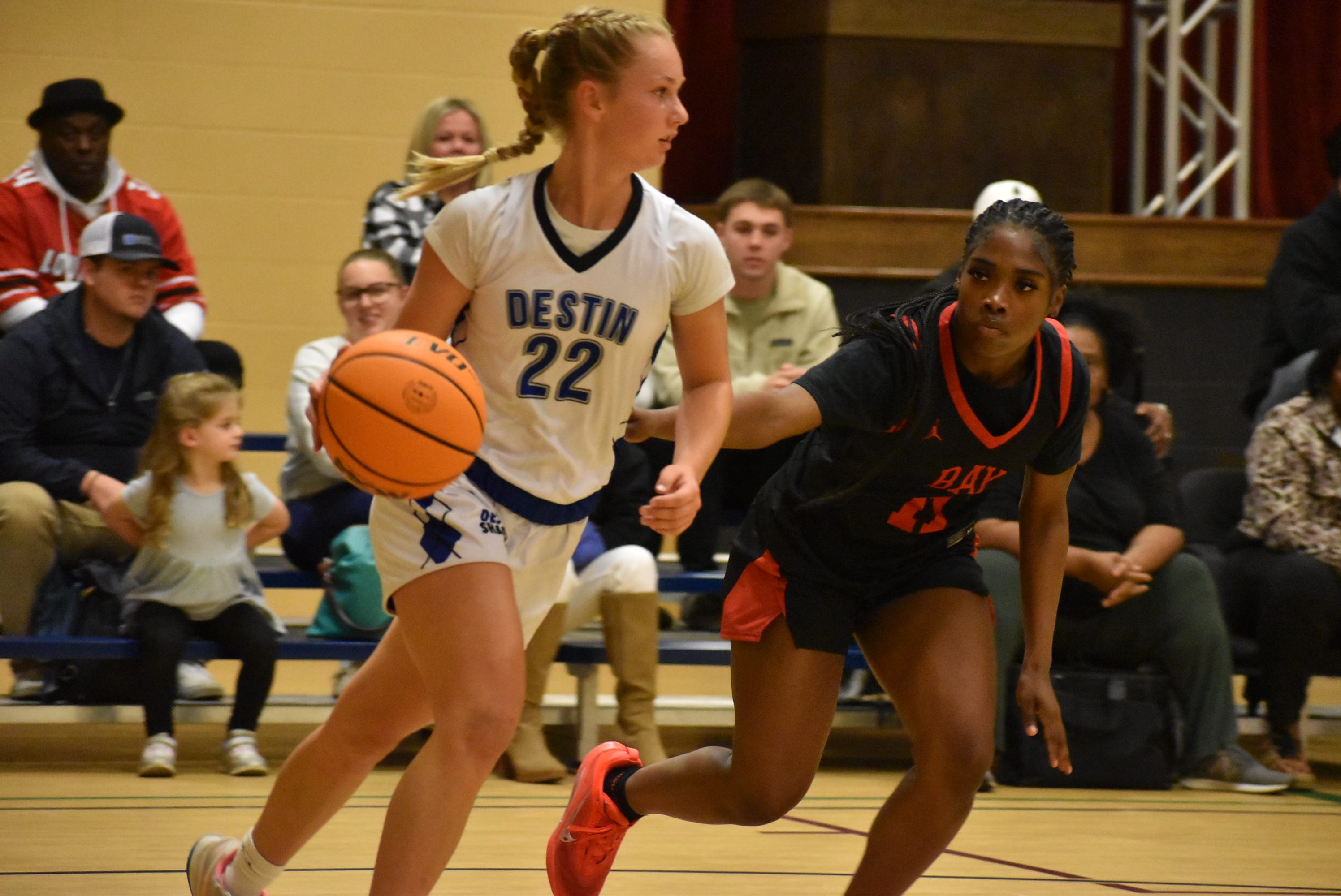 Destin High sends Bay High packing 51-15 in girls basketball