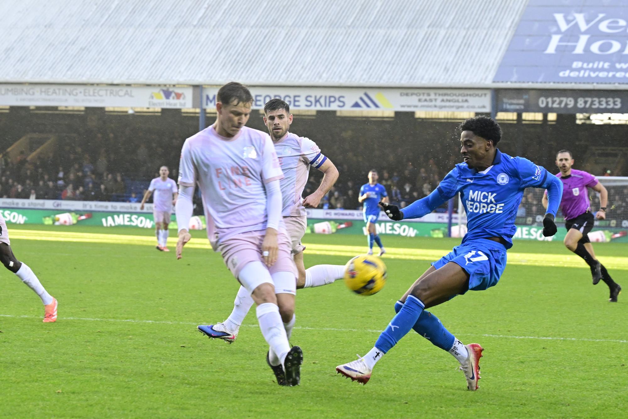 Peterborough United were outplayed by a physically dominant Plymouth ...
