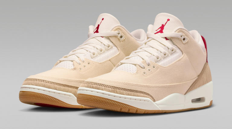 Official look at the Levi's x Air Jordan 3 collab
