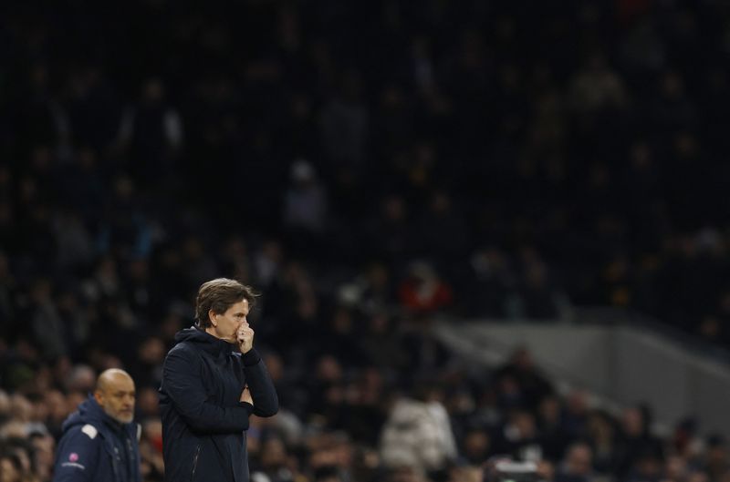 Soccer-Tottenham's Frank caught up in perfect storm