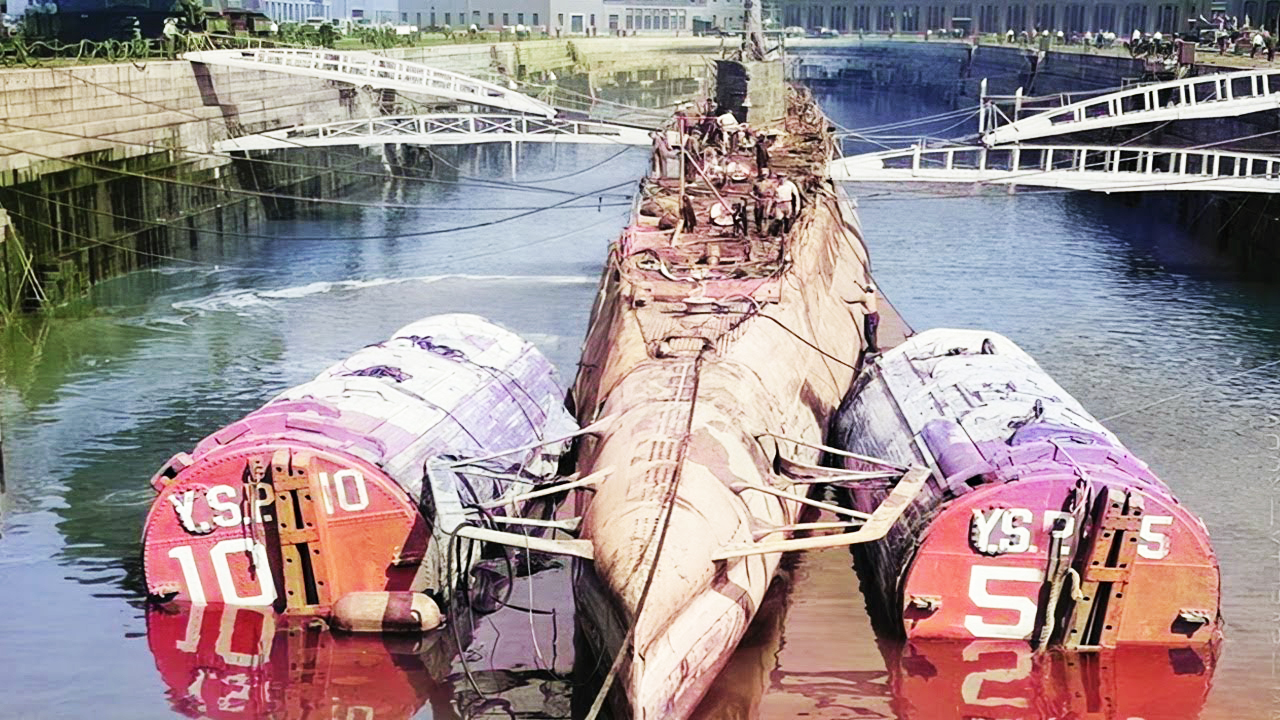 The USS Squalus disaster that trapped a submarine on the seafloor