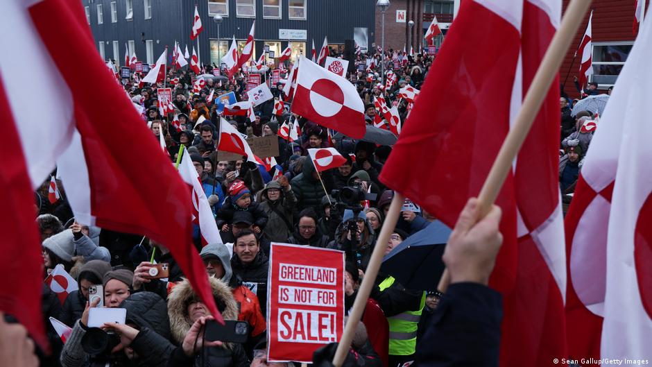 Thousands oppose US plans in 'Hands off Greenland' protests