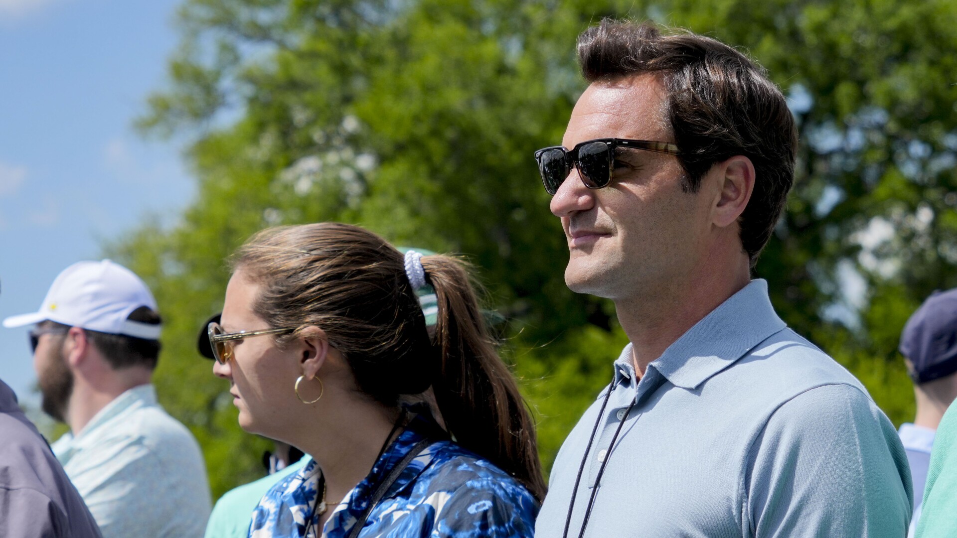 Roger Federer steals show at Australian Open’s first formal opening ...