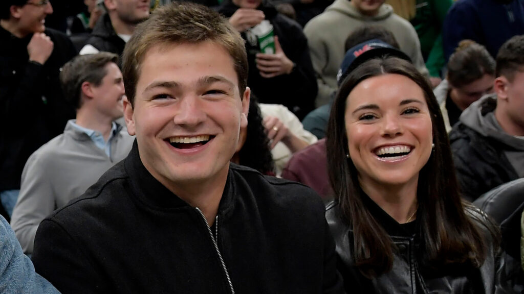 Drake Maye and his wife are changing the way this host thinks about life