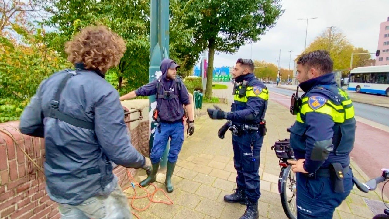 What I found magnet fishing in Amsterdam