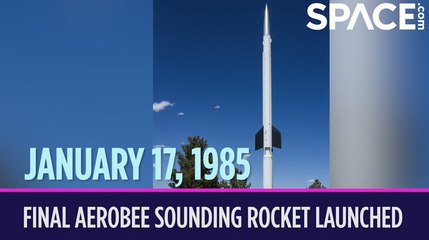 OTD in Space - January 17: Final Aerobee Sounding Rocket Launched