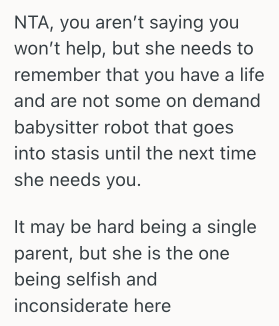 Woman’s sister relied on her for every emergency, so she finally pulled ...