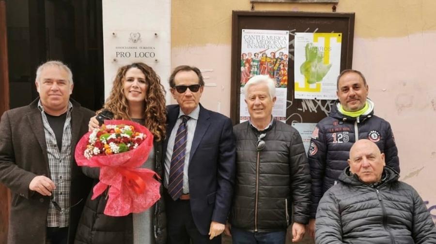 L’omaggio del Gremio dei Muratori alla prima presidente donna della Pro ...