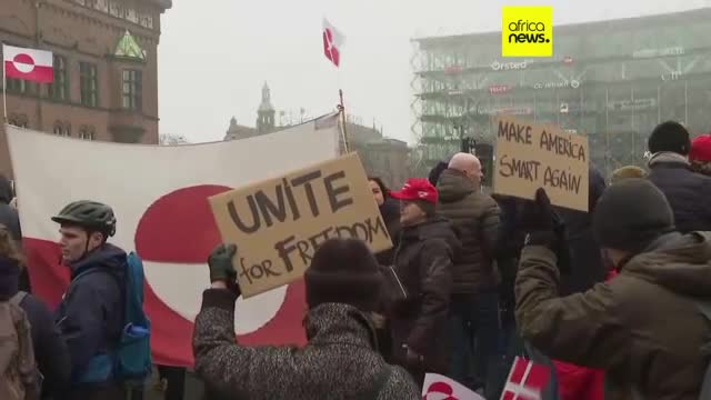 Thousands join anti-Trump 'Hands off Greenland' protests in Denmark