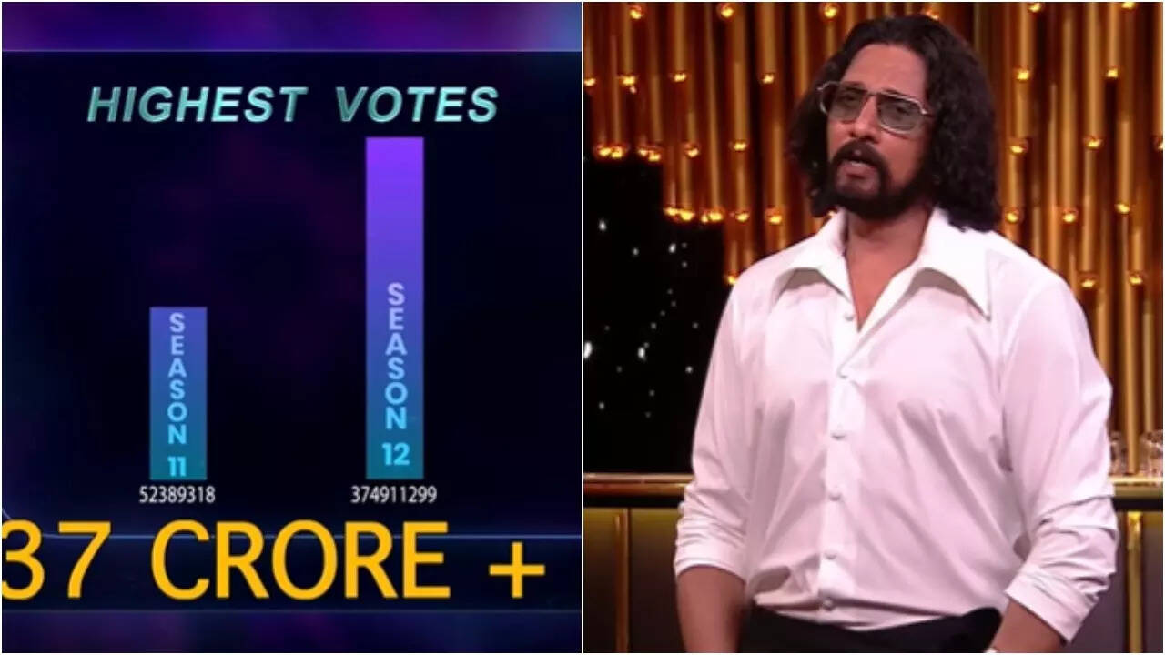Bigg Boss Kannada 12 records over 37 crore votes ahead of the grand finale