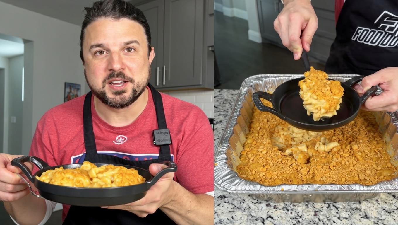 Your BBQ needs this smoked mac & cheese
