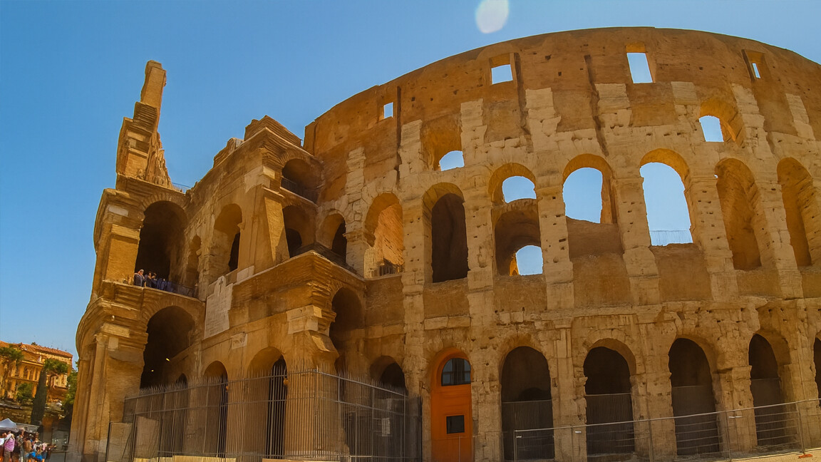 What is it like to walk around Rome’s ancient ruins?