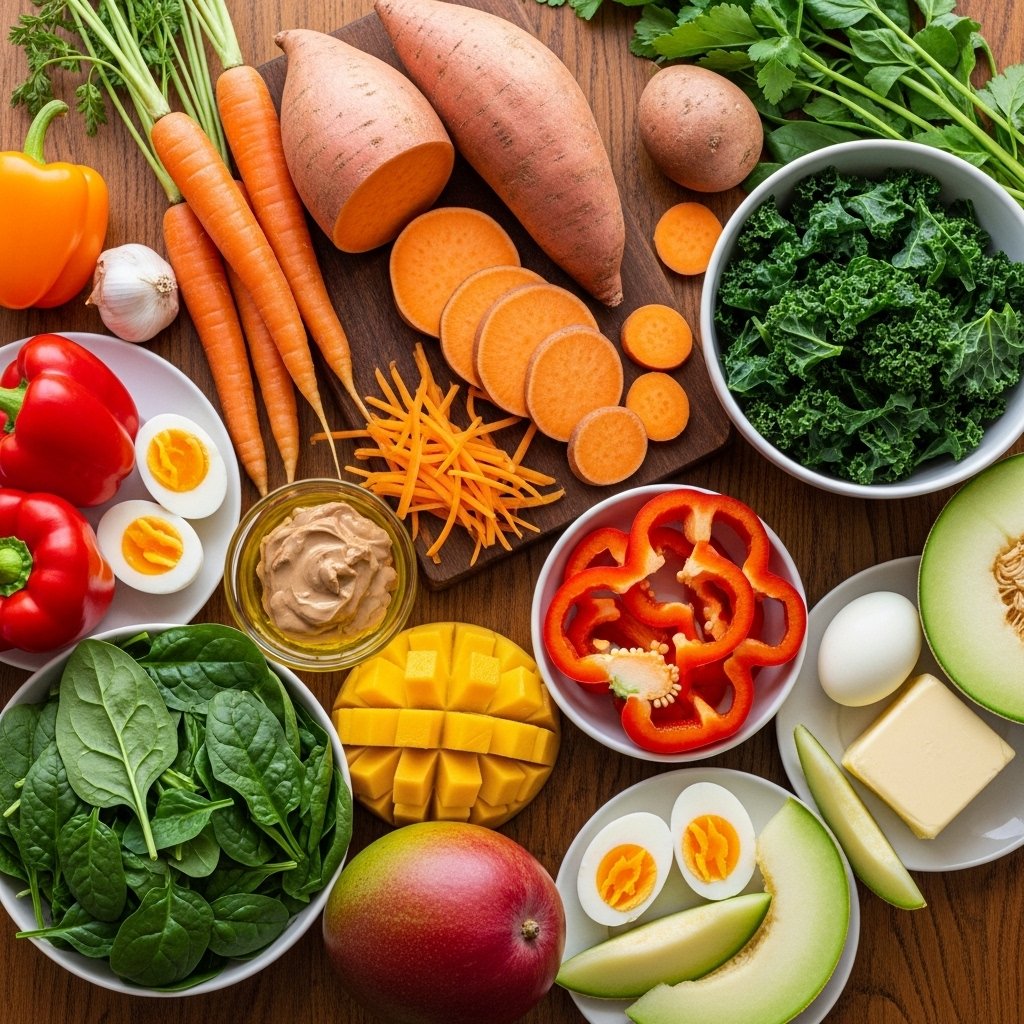 Foods high in vitamin A