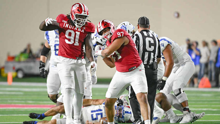 'Freak of nature': Inside Mario Landino's rise to Indiana football, CFP ...