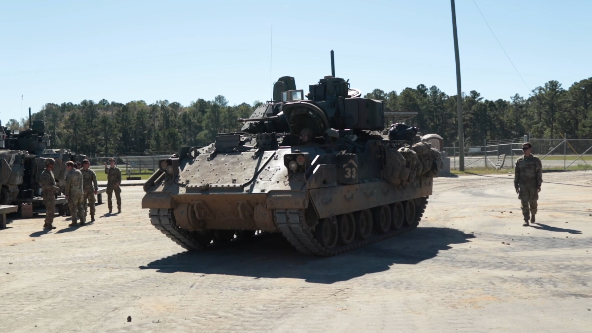 Army crews conduct Bradley live-fire training in Georgia