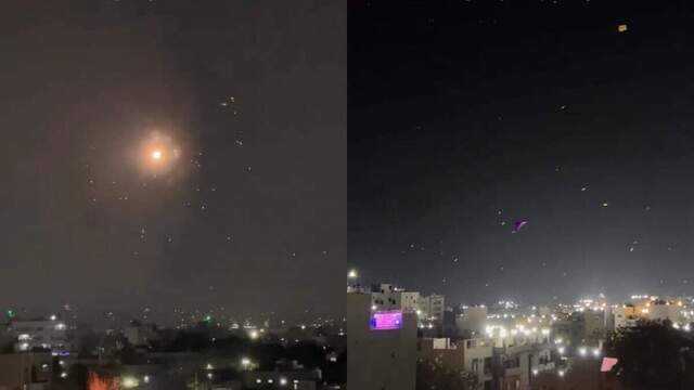 Watch: Begum Bazaar skies once again leave internet mesmerised