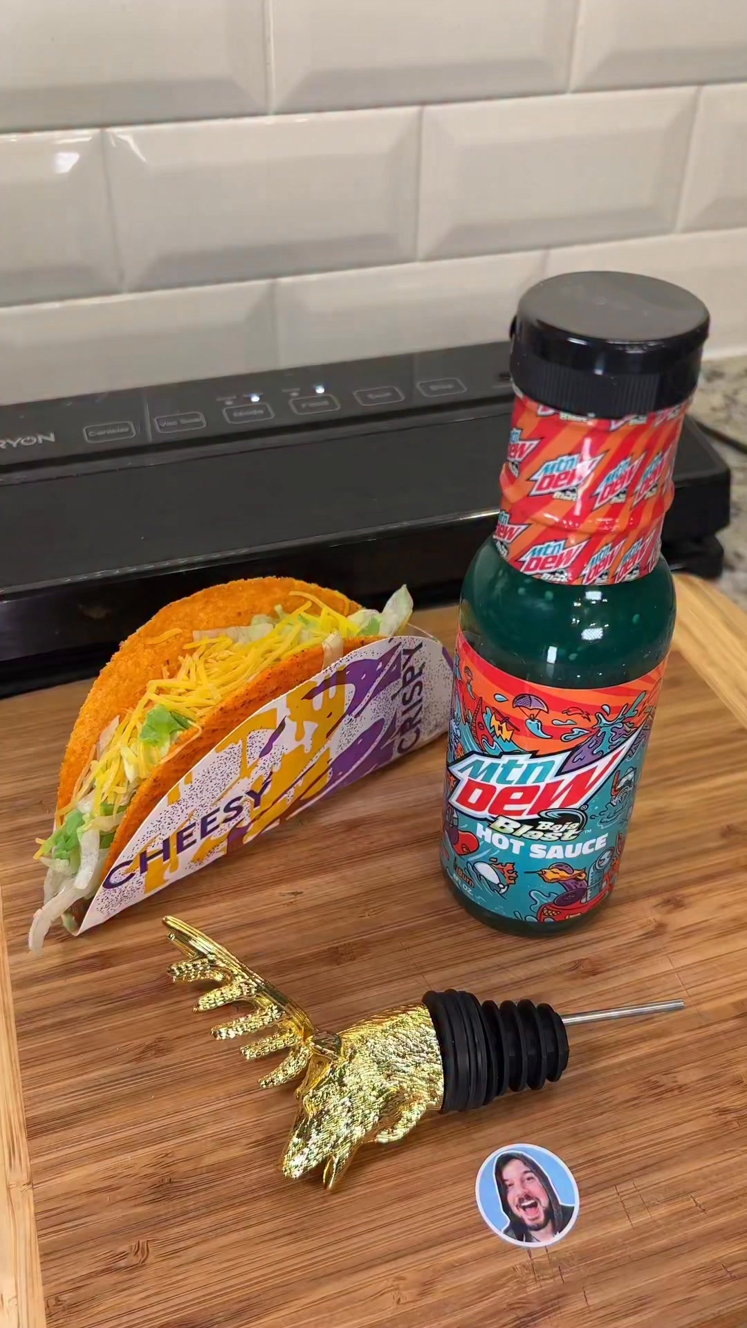 Baja Blast hot sauce