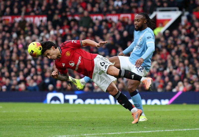 Soccer - Man Utd sweep past Man City as Carrick enjoys perfect start