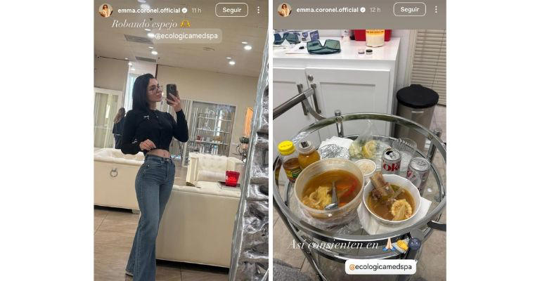 Emma Coronel se hizo un nuevo procedimiento estético, así luce ahora la ...