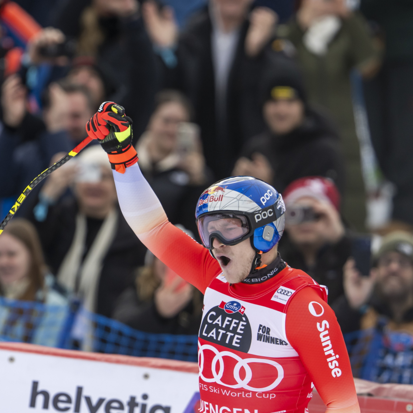 Odermatt mit dem vierten Streich in der Lauberhornabfahrt