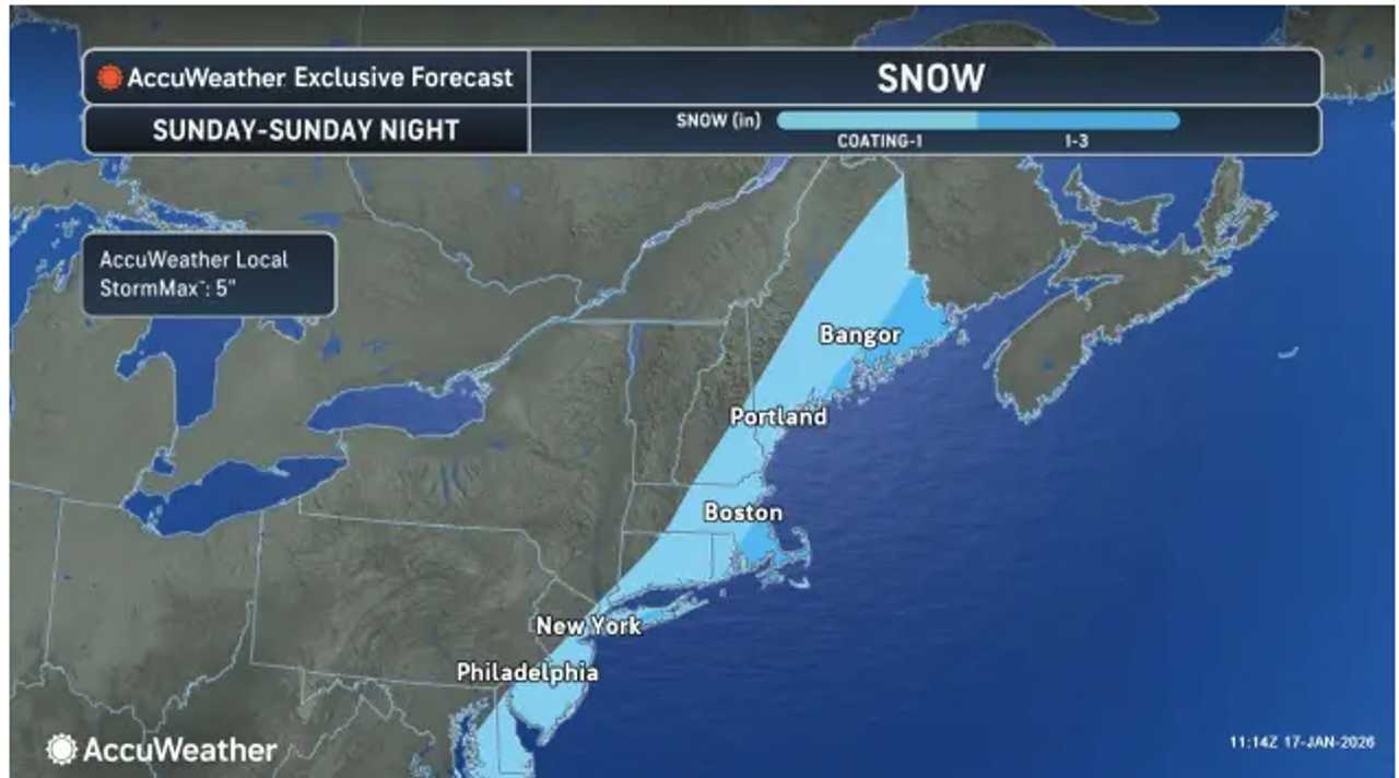 Snowfall predictions: Here's what to expect from second weekend system ...