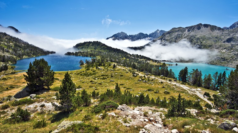 This challenging hike through cloud-covered French mountains offers ...