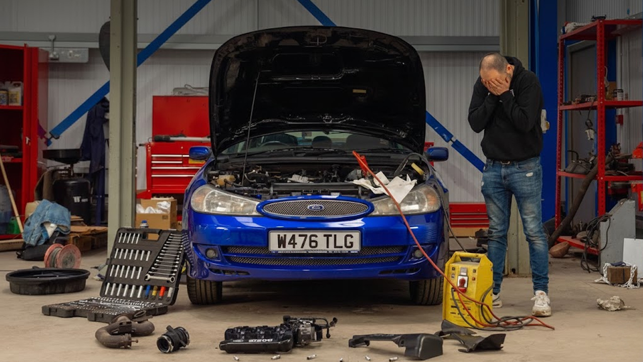 Fixing a broken Mondeo ST200 for Richard Hammond