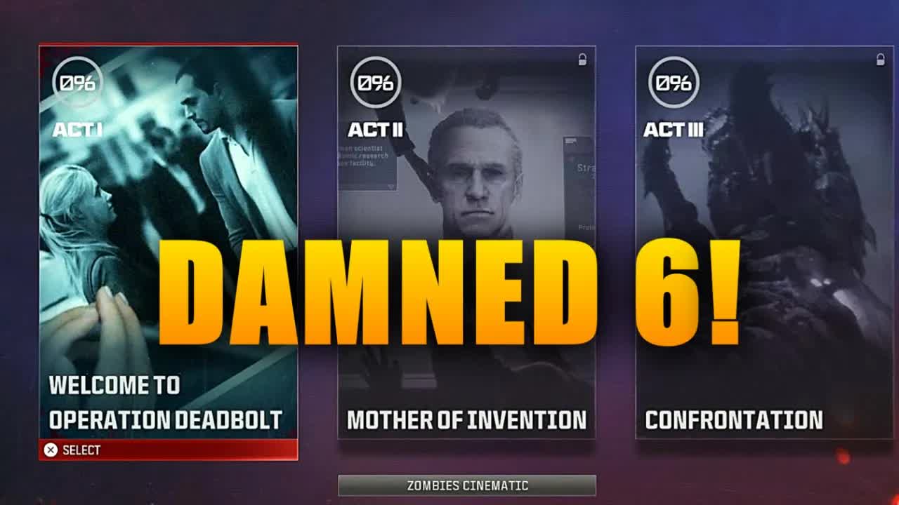 Modern Warfare 3 zombies menu music Damned 6 high-quality (COD MW3 ...