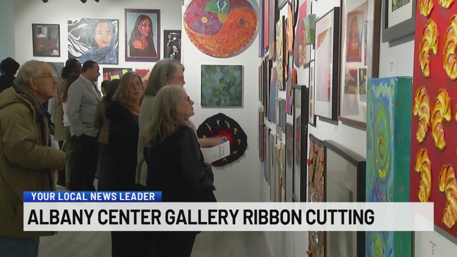 Albany Center Gallery holds ribbon cutting