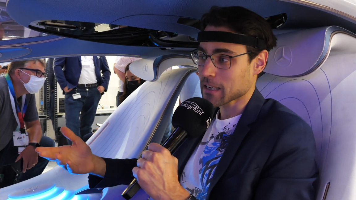 Mercedes concept car reads your brain signals to drive