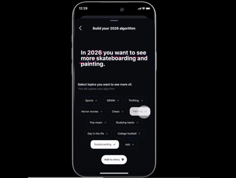 You can now choose the kind of content you see on Instagram Reels