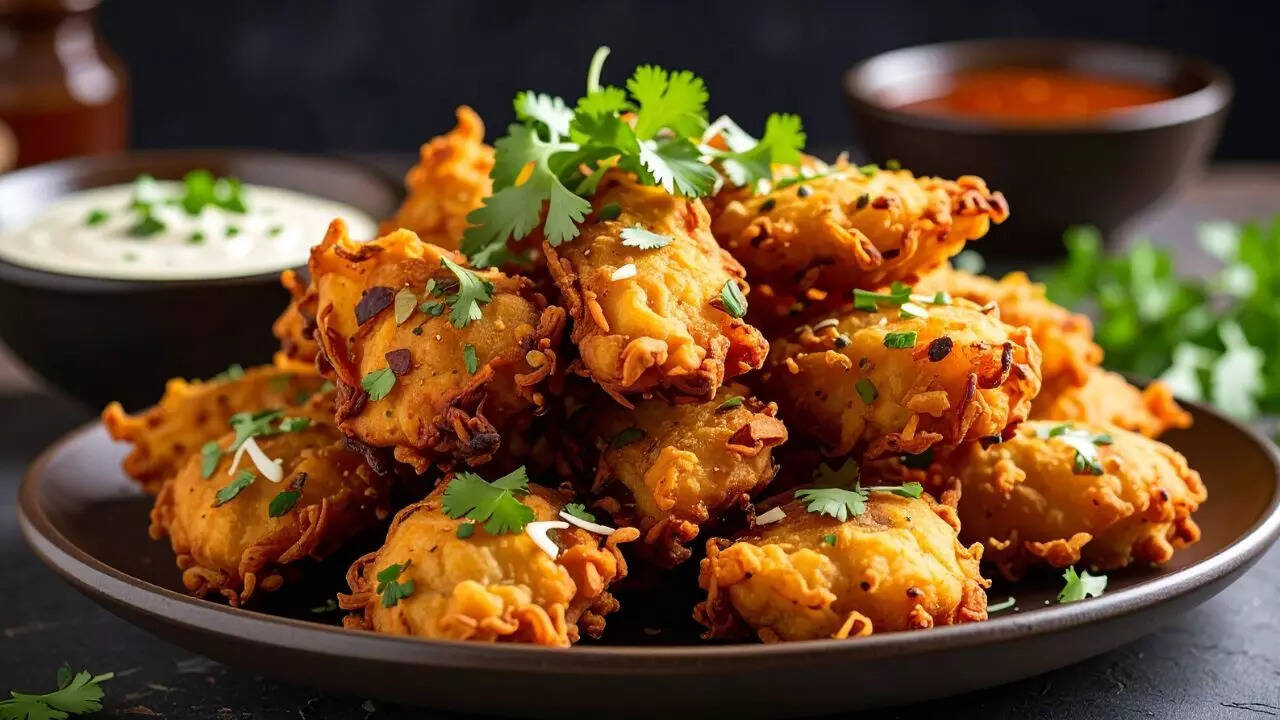 Crispy mushroom pakora recipe you can try this winter