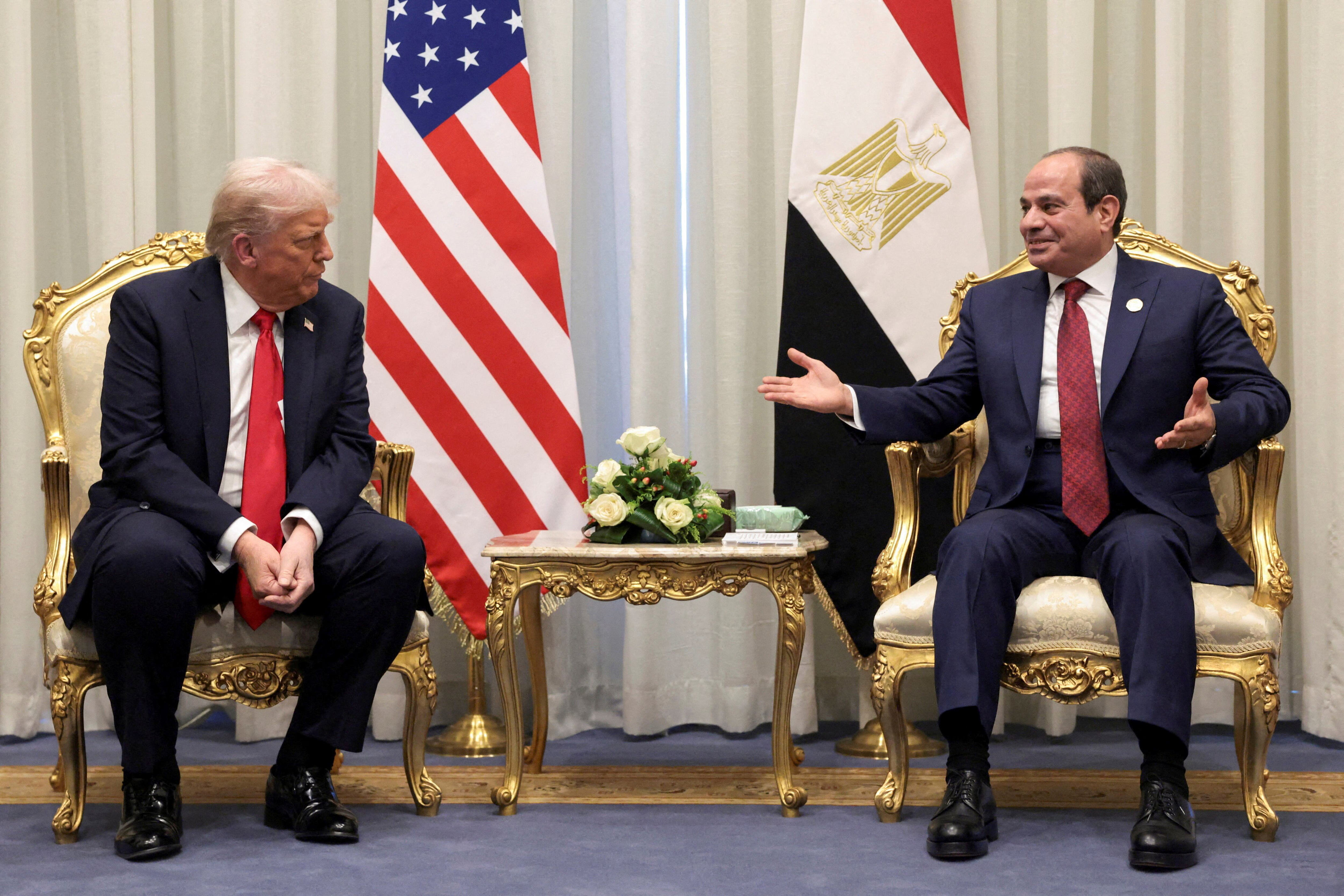 El Sisi welcomes Trump's offer to mediate in Egypt's water dispute with ...