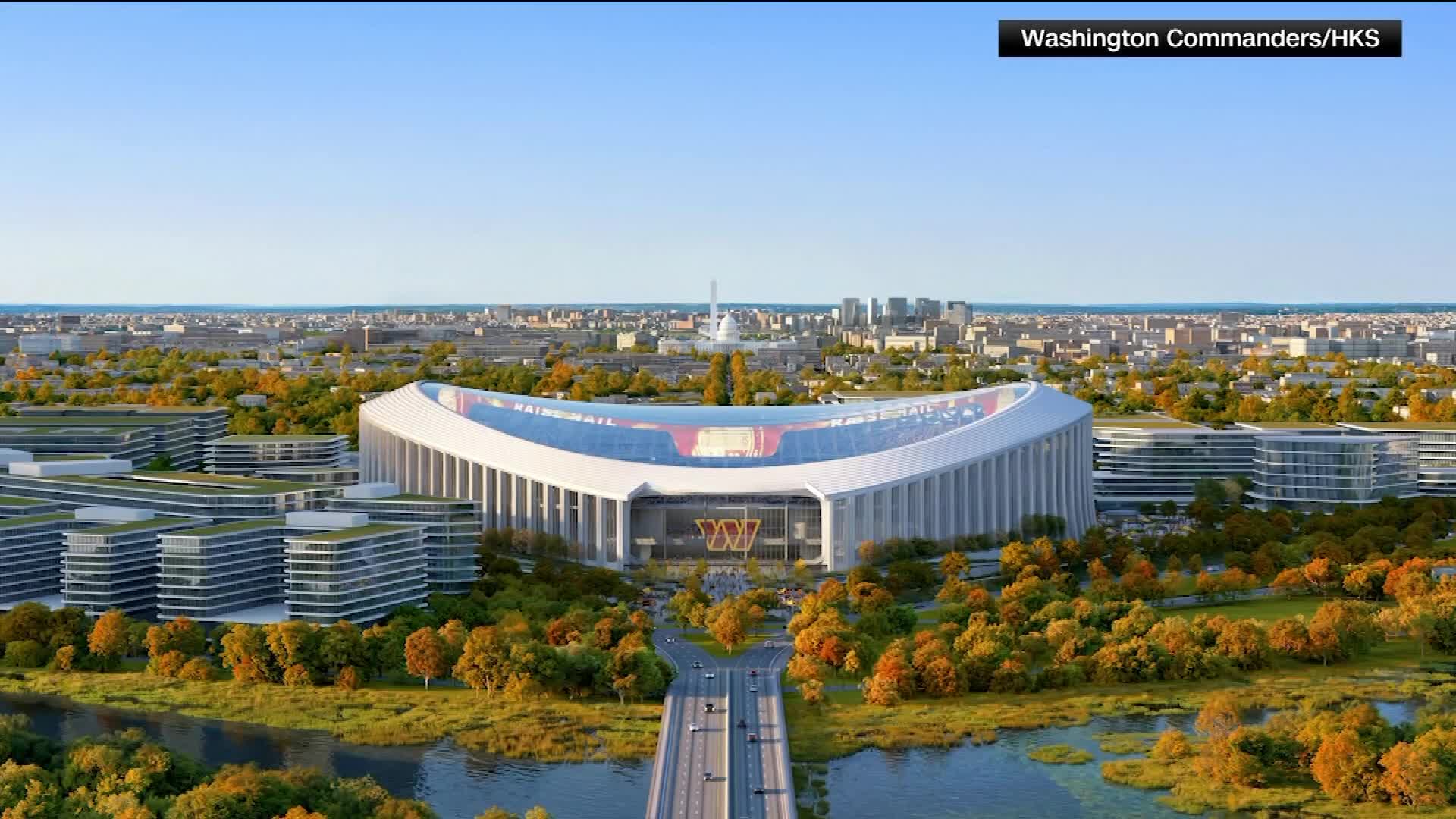 First glimpse of new RFK Stadium design plans