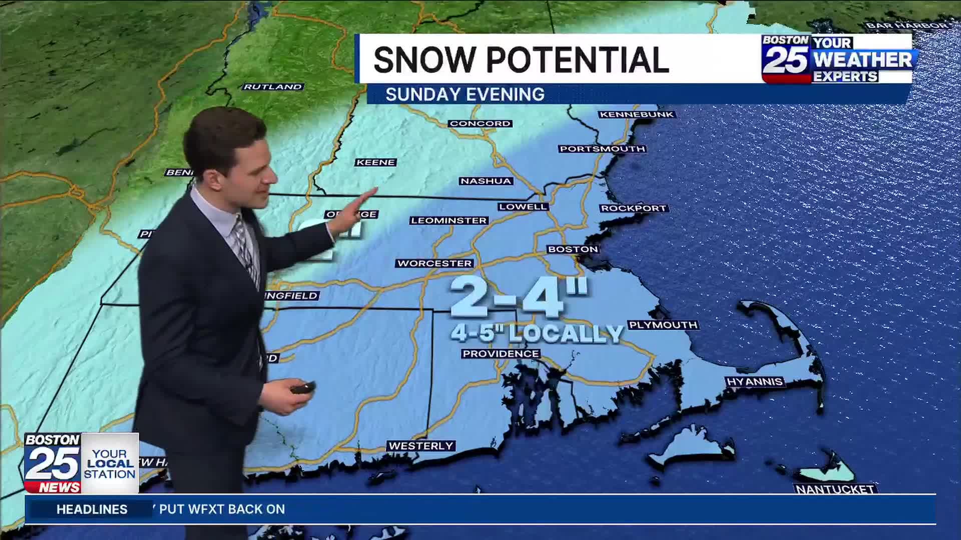 Winter storm & snowy football!