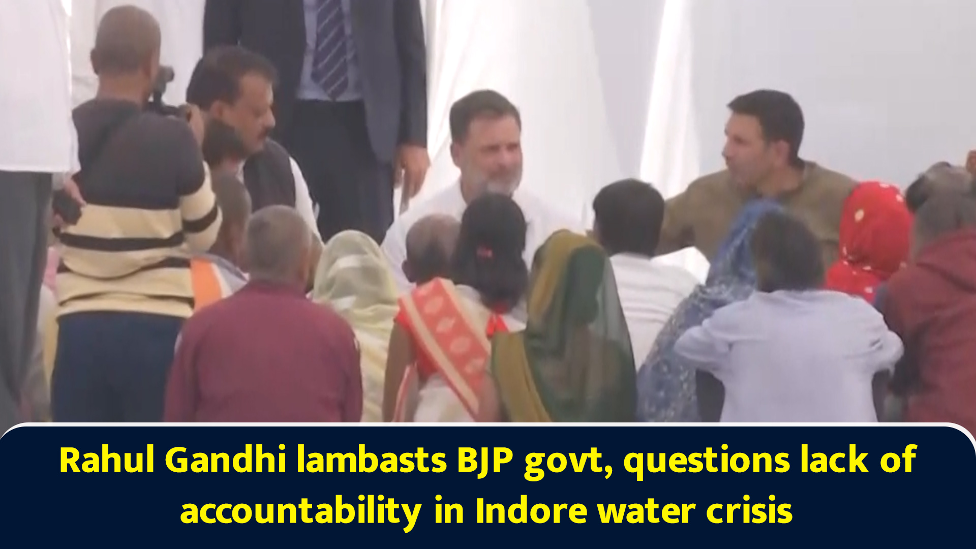 Rahul Gandhi lambasts BJP govt, questions lack of accountability in ...