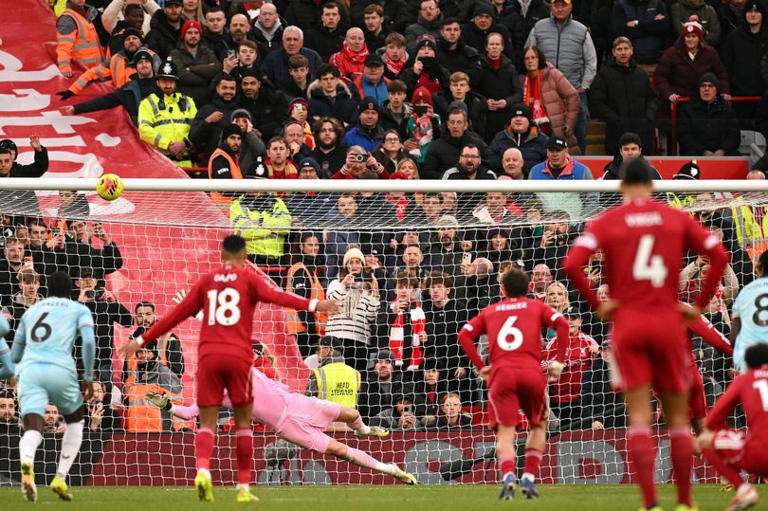 Liverpool fans make feelings loud and clear at final whistle after draw ...