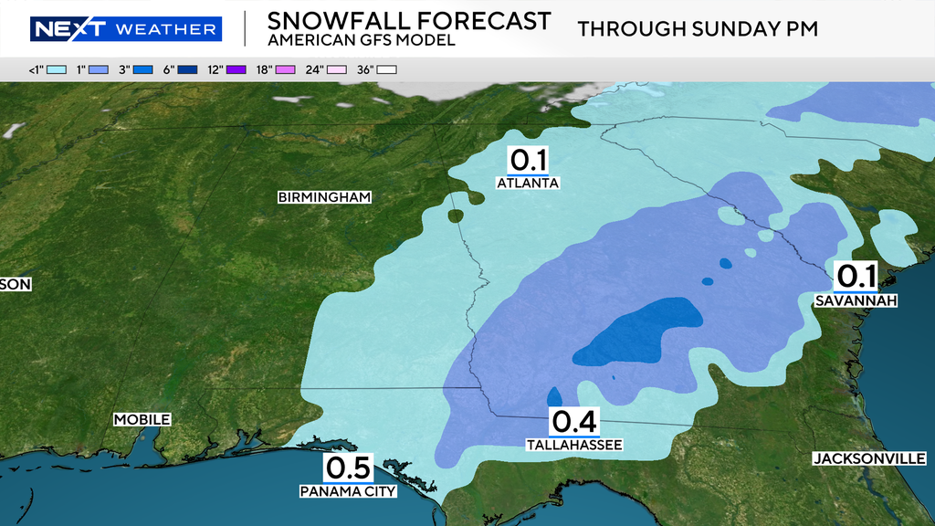 Will it snow in Florida this weekend? Here's a look at the cold front ...