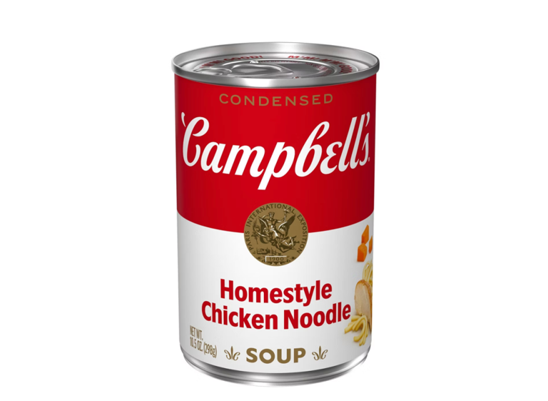 5 canned soups made with whole cuts of chicken