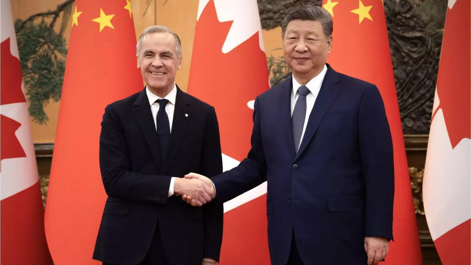 Canada cosies up to China: Mark Carney strikes key deals with Xi ...