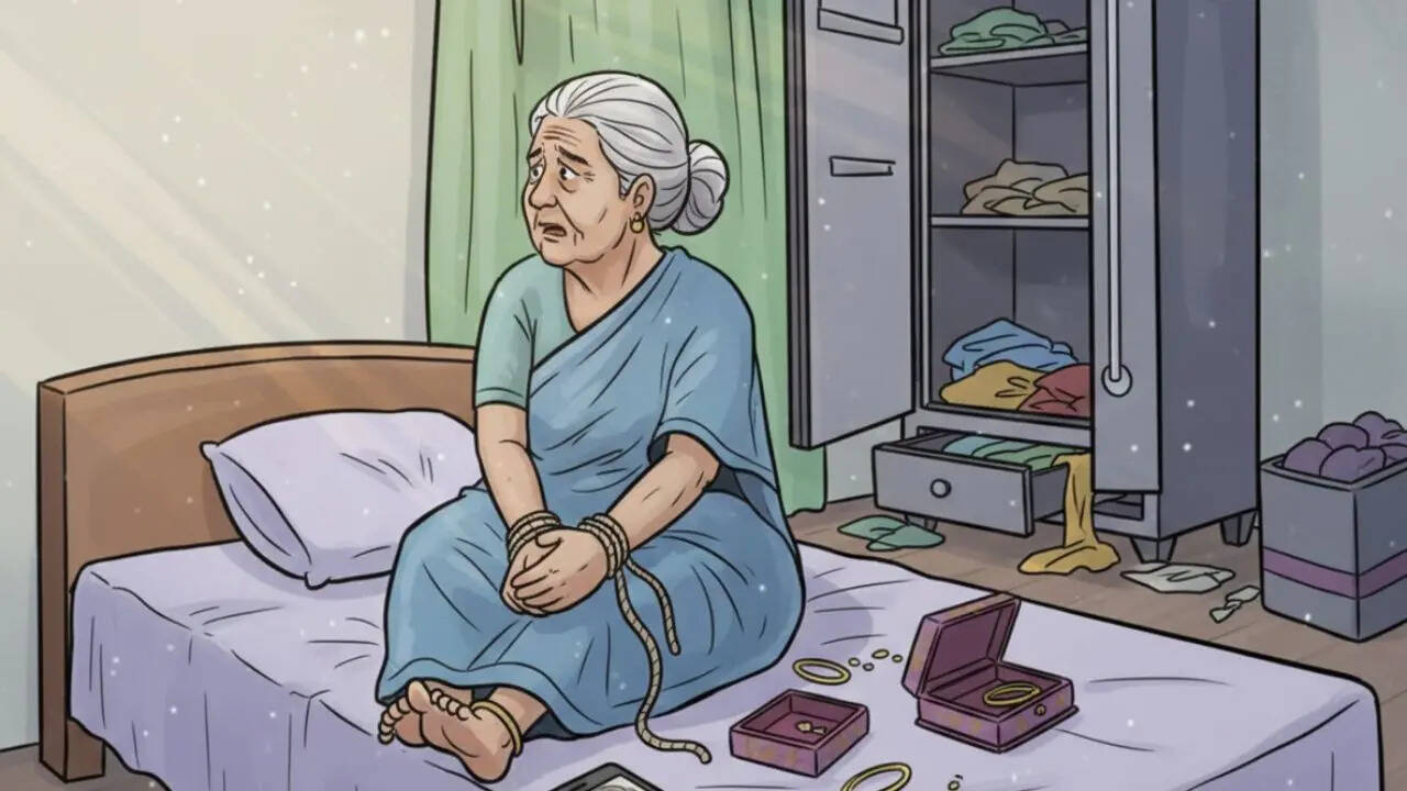 ‘Please cooperate’: Burglars wake 76-year-old woman, seek ‘cooperation ...