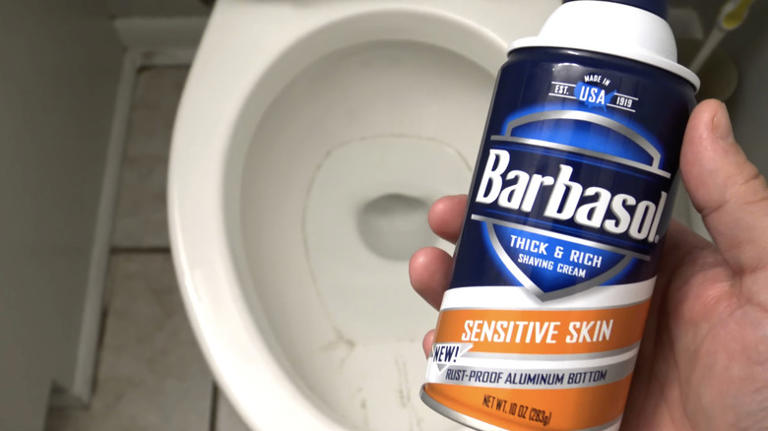 Make your toilet bowl smell fresh and shine with a common bathroom staple