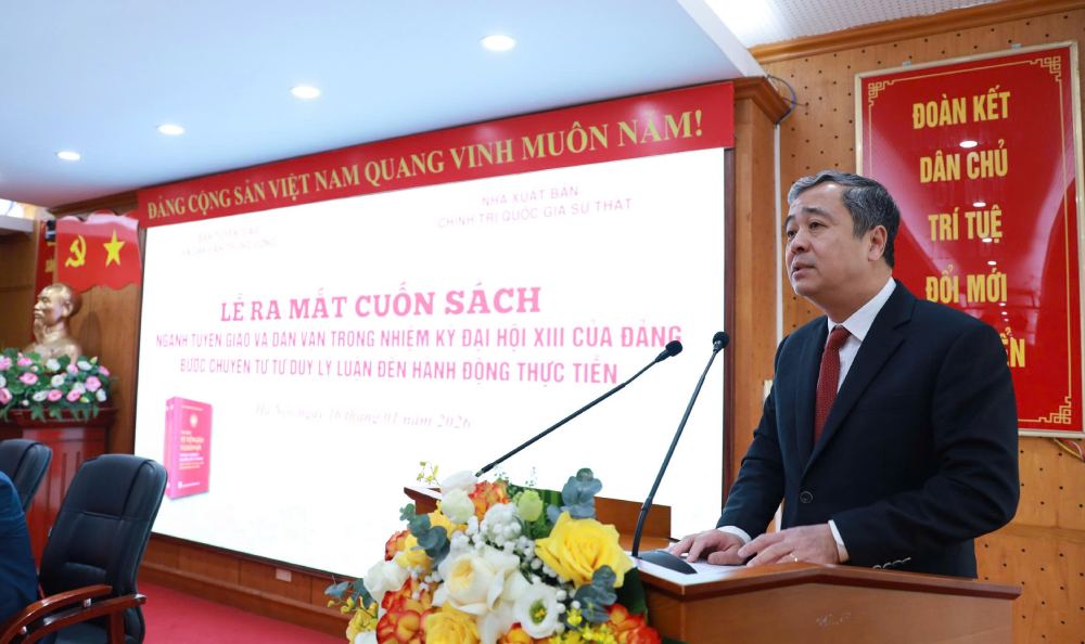 Xuất bản sách về ngành Tuyên giáo và Dân vận trong nhiệm kỳ Đại hội ...